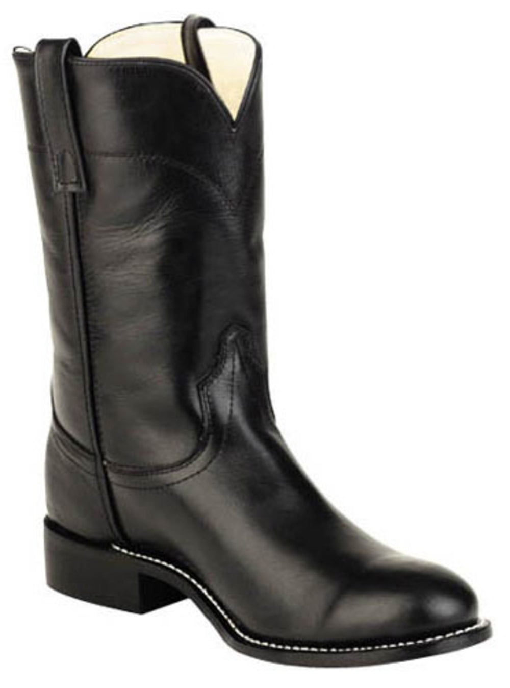 Men's Laredo 10" ROPER Casual Cowboy Boots BLACK 12 D - Walmart.com