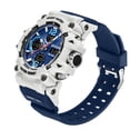 Men's Large Face Watches 5ATM Outdoor Sports Military Digital ...