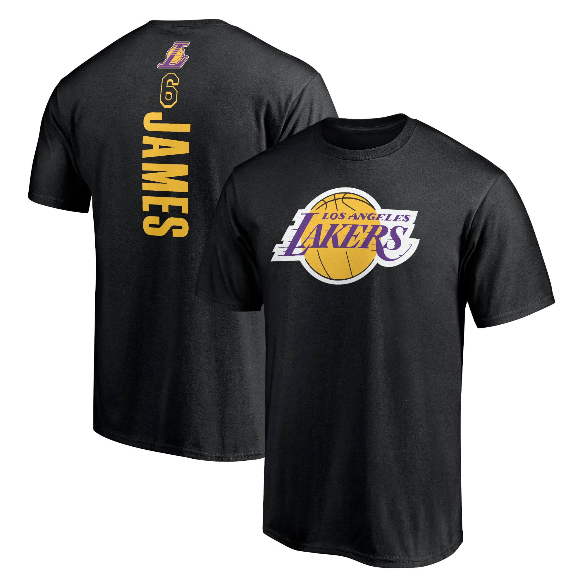Fanatics NBA Merch: Men's LeBron James LA Lakers #6 Playmaker T-Shirt ...