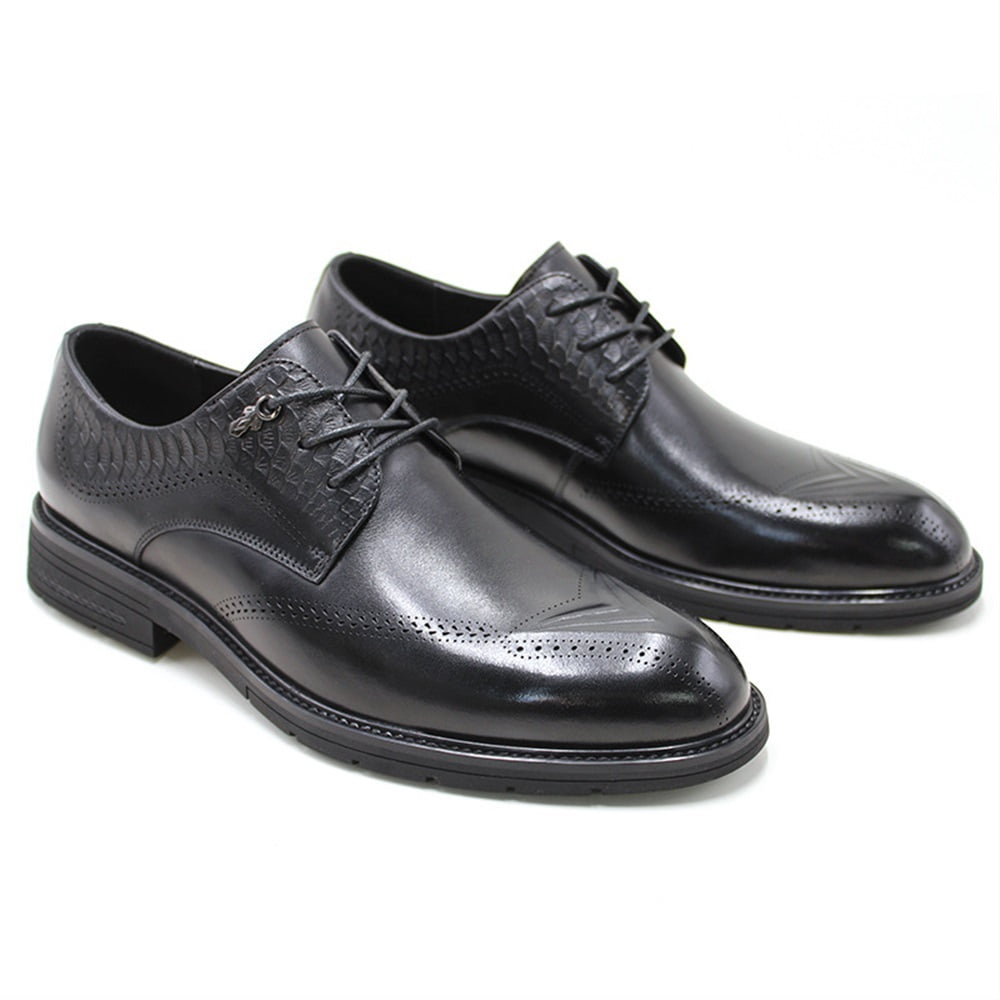 Men's Leather Men's Shoes Business Formal Wear Men's Leather Shoes High ...