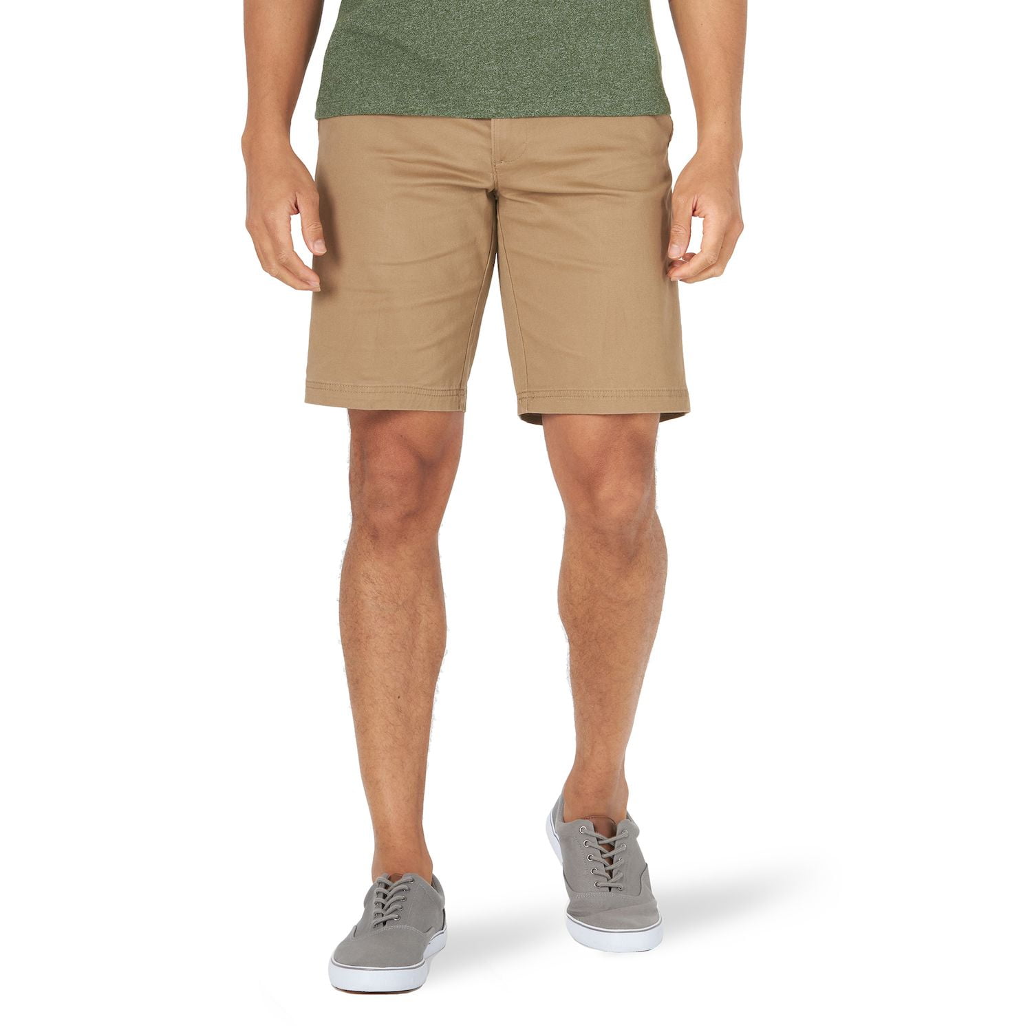 Men's Lee® 10" Extreme Motion Flat Front Shorts Color: Original Khaki ...