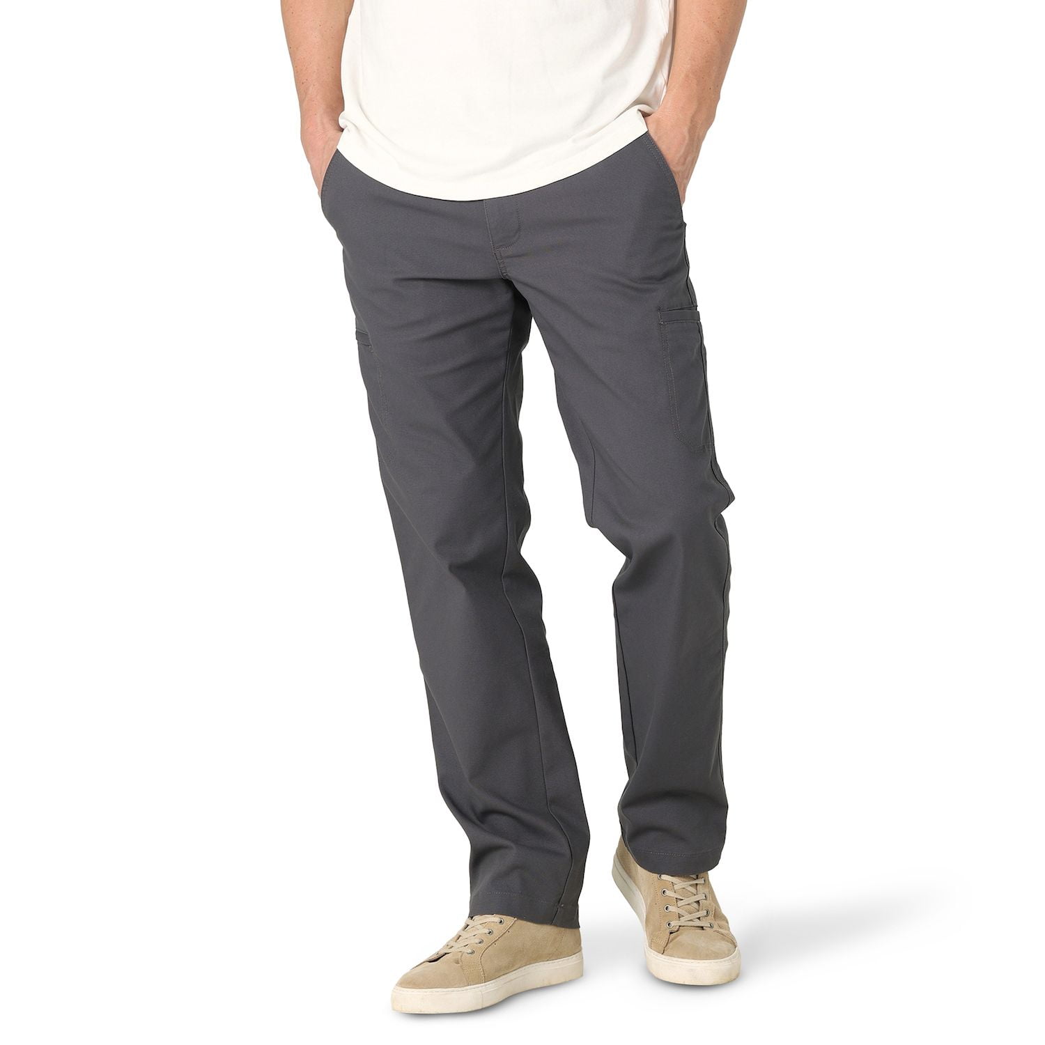 Men's Lee® Extreme Motion MVP Canvas Cargo Pants Color: Engineer Size ...