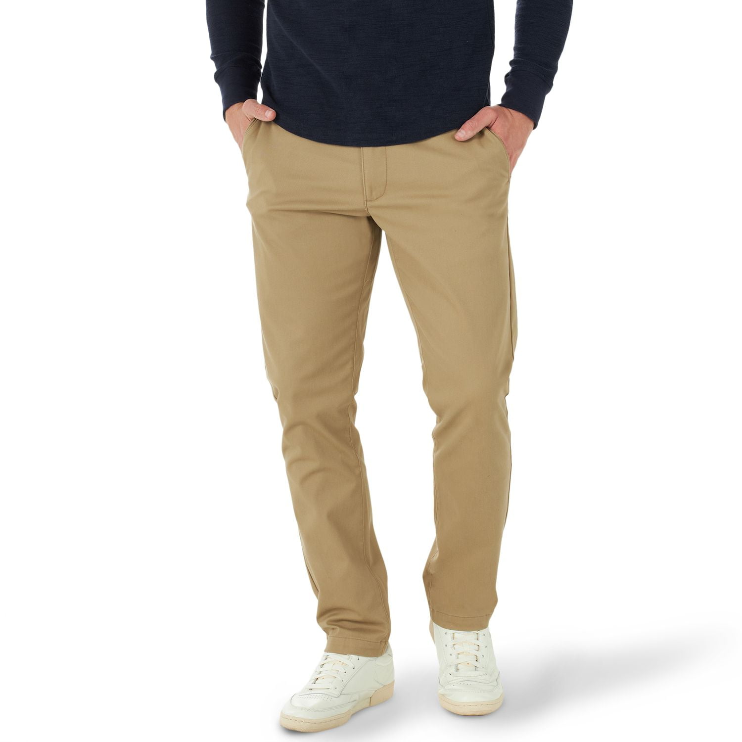 Men's Lee® Extreme Motion MVP Relaxed Fit Pants Color: Oscar Khaki Size ...