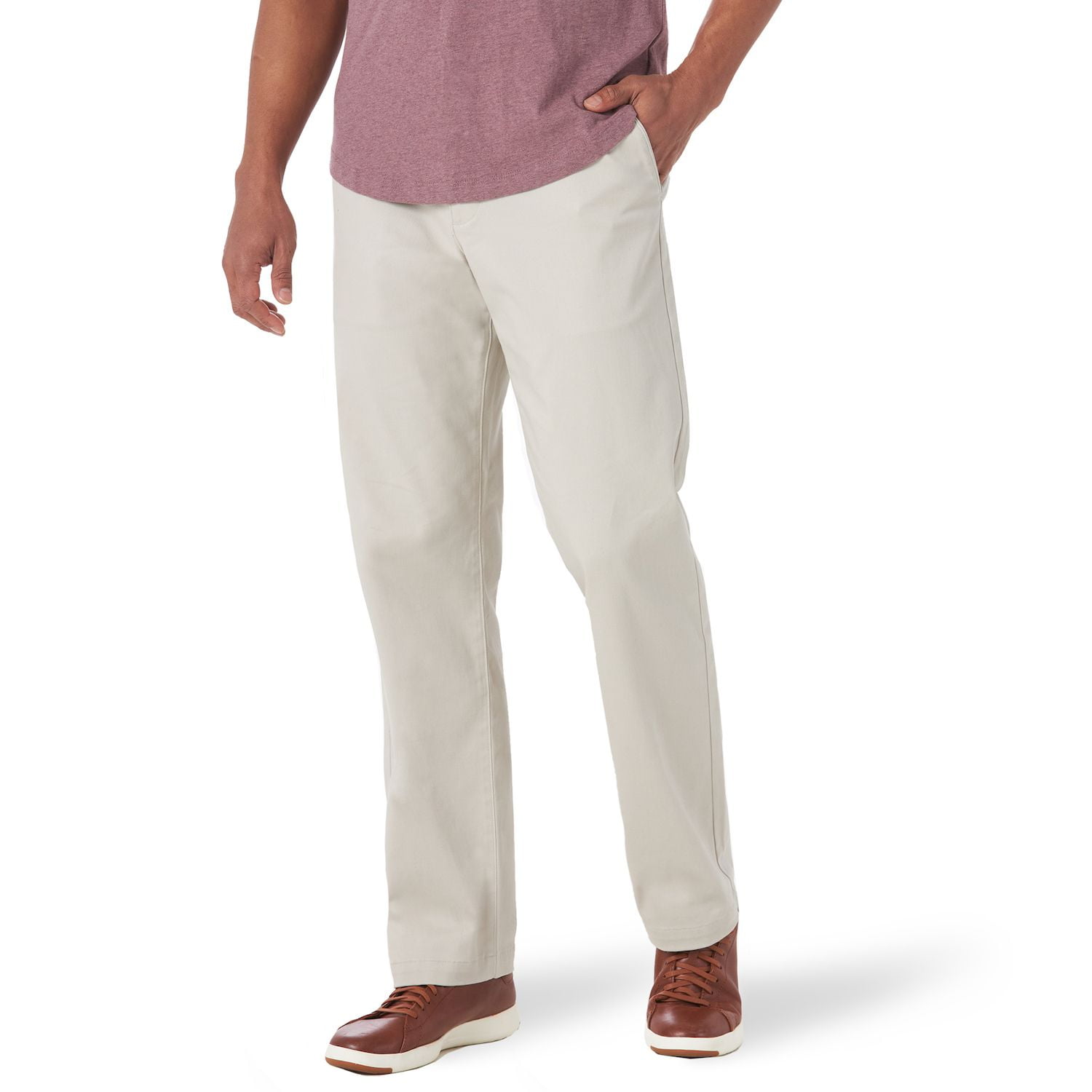 Men's Lee® Extreme Motion MVP Straight Fit Pants Color: Salina Stone ...
