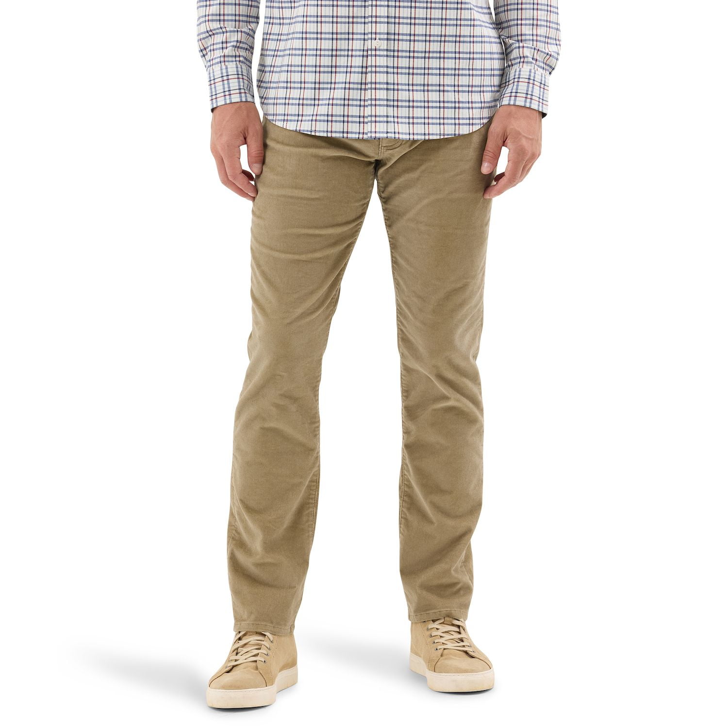 Men's Lee® MVP Straight Fit Corduroy Pants Color: Oscsar Khaki Size ...