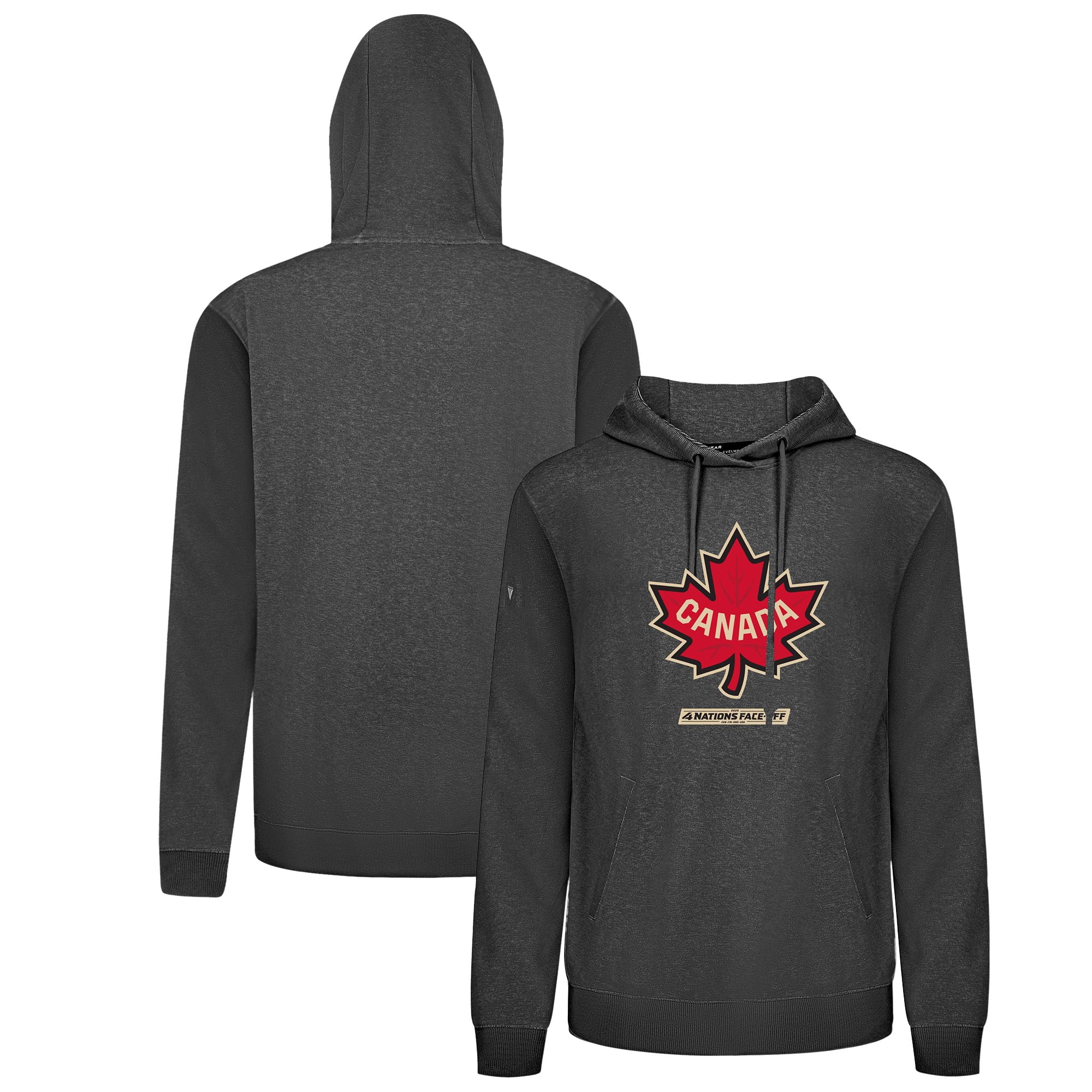 Men's Levelwear Black Canada 2025 4 Nations Face-Off Pulsar Tri-Blend ...