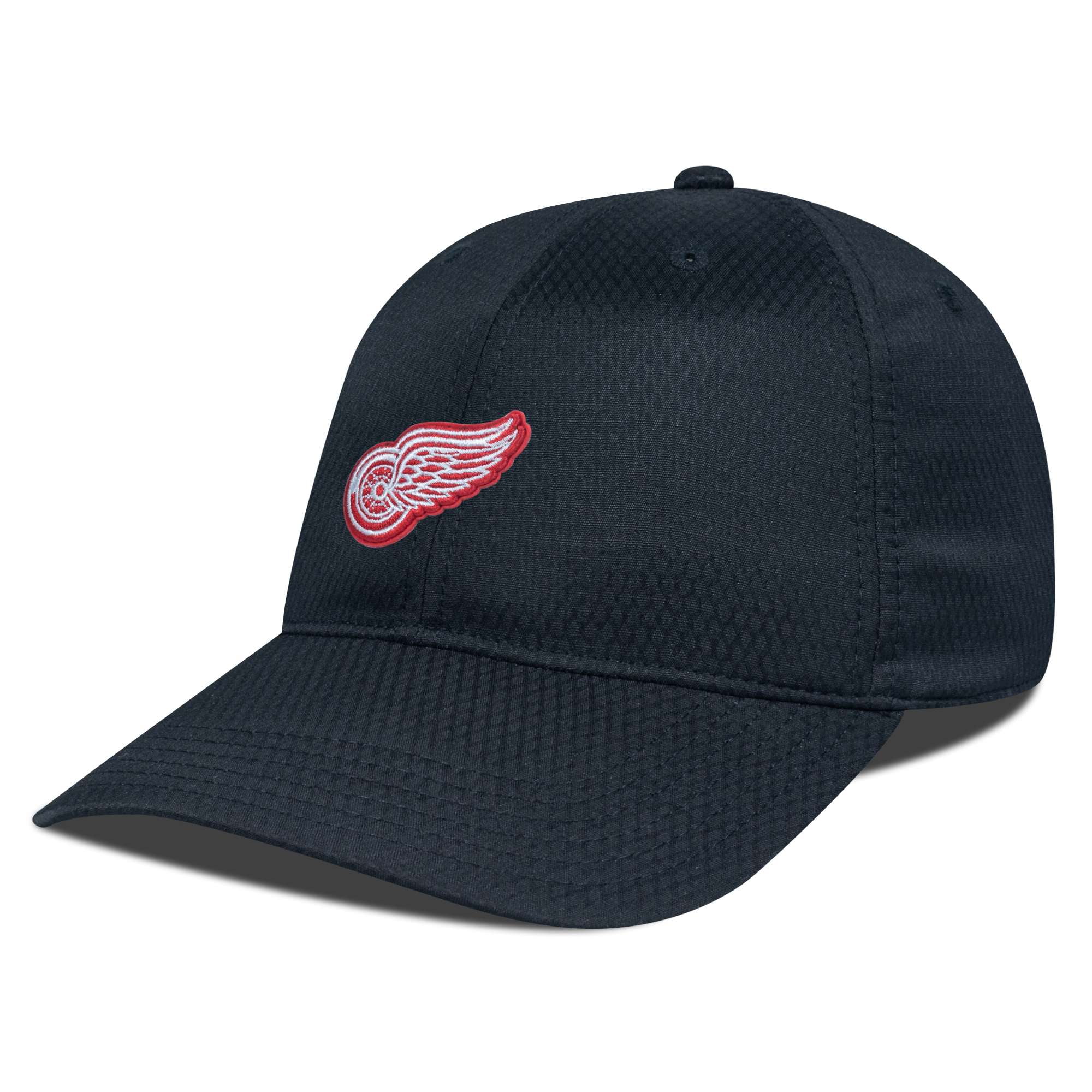 Men's Levelwear Black Detroit Red Wings Matrix Adjustable Hat - Walmart.com