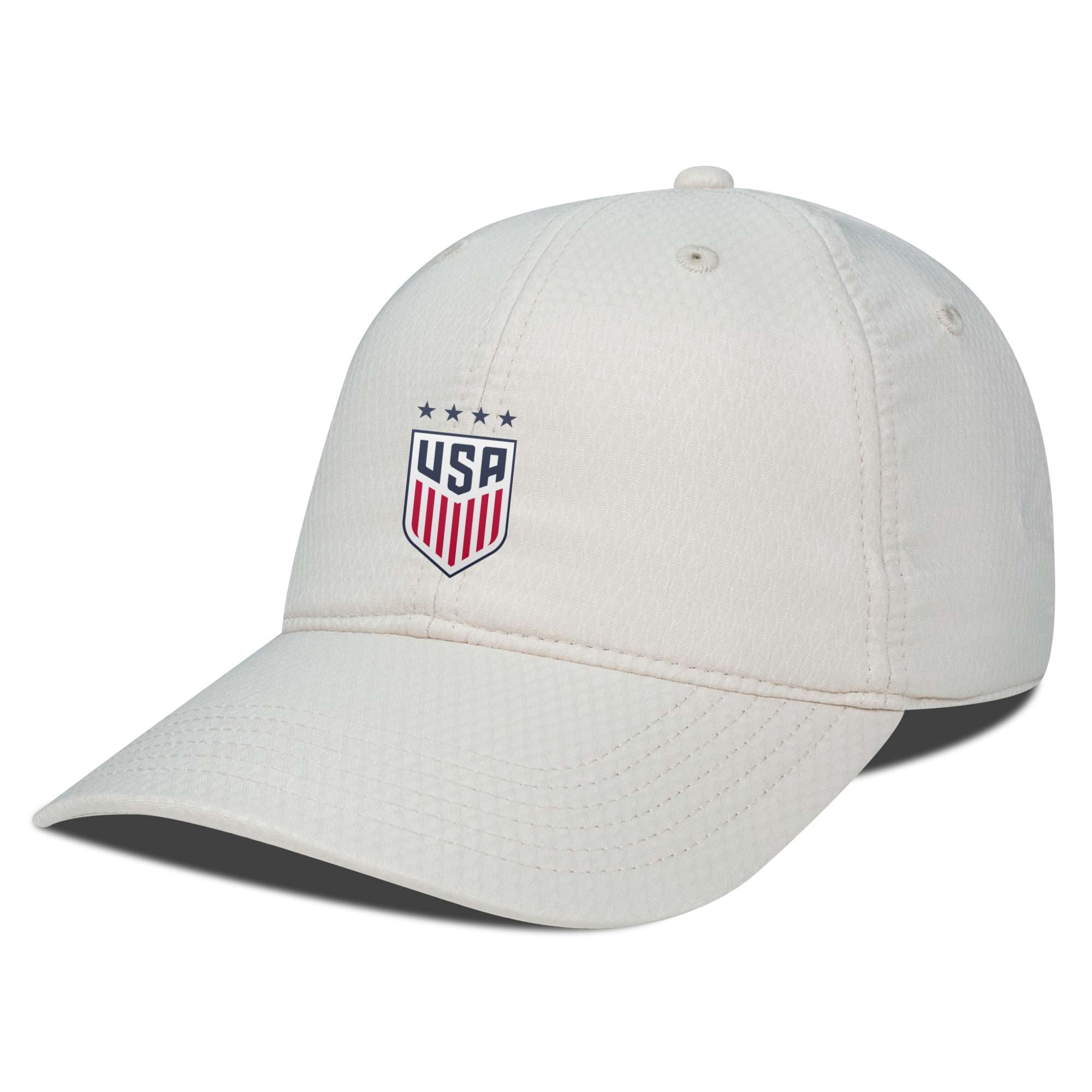 Men's Levelwear Khaki USWNT Matrix Insignia Core Adjustable Hat ...