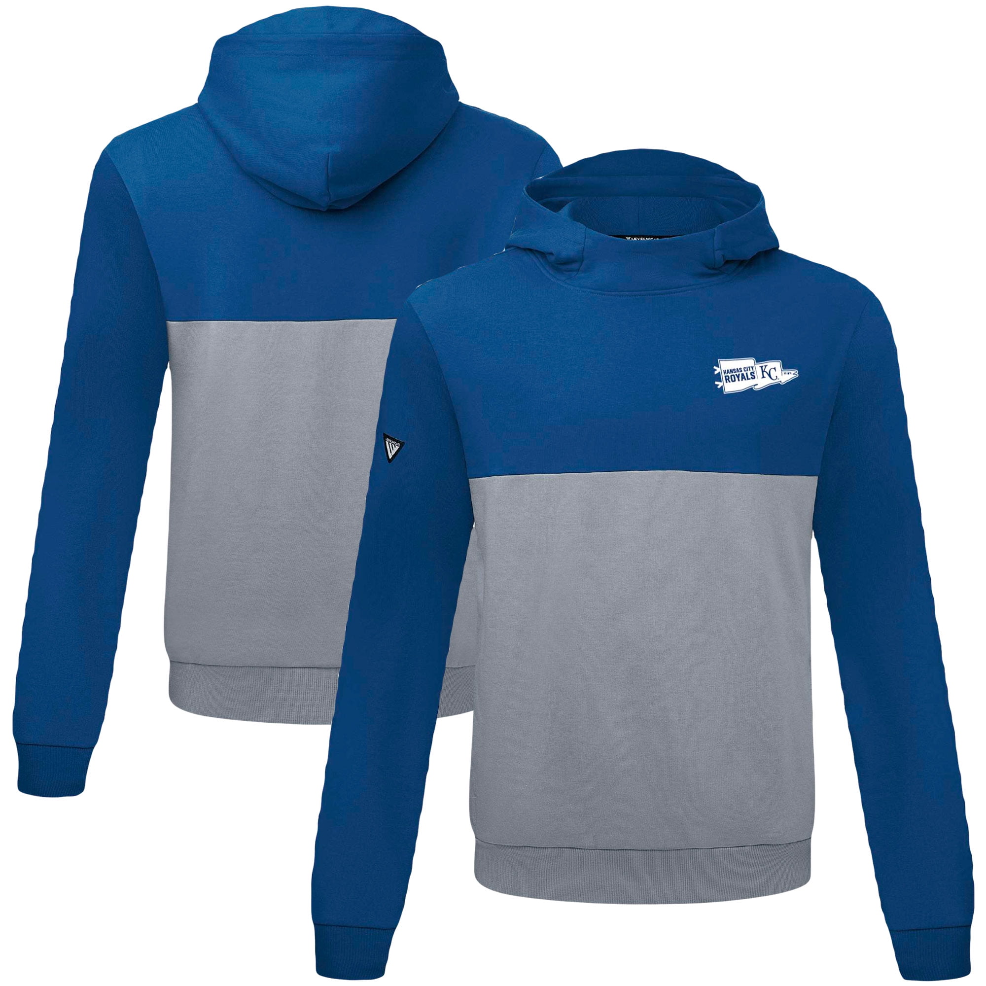 Men's Levelwear Royal Kansas City Royals Bracket Rafters Pullover Hoodie - Walmart.com