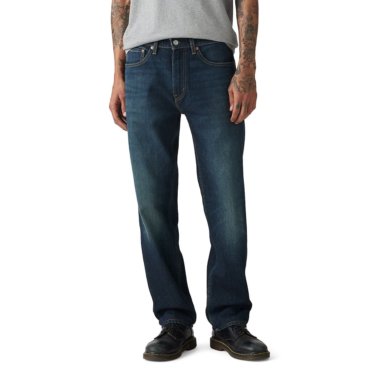 Men's Levi's® 505™ Regular Fit Stretch Jeans Color: Field Work Size ...