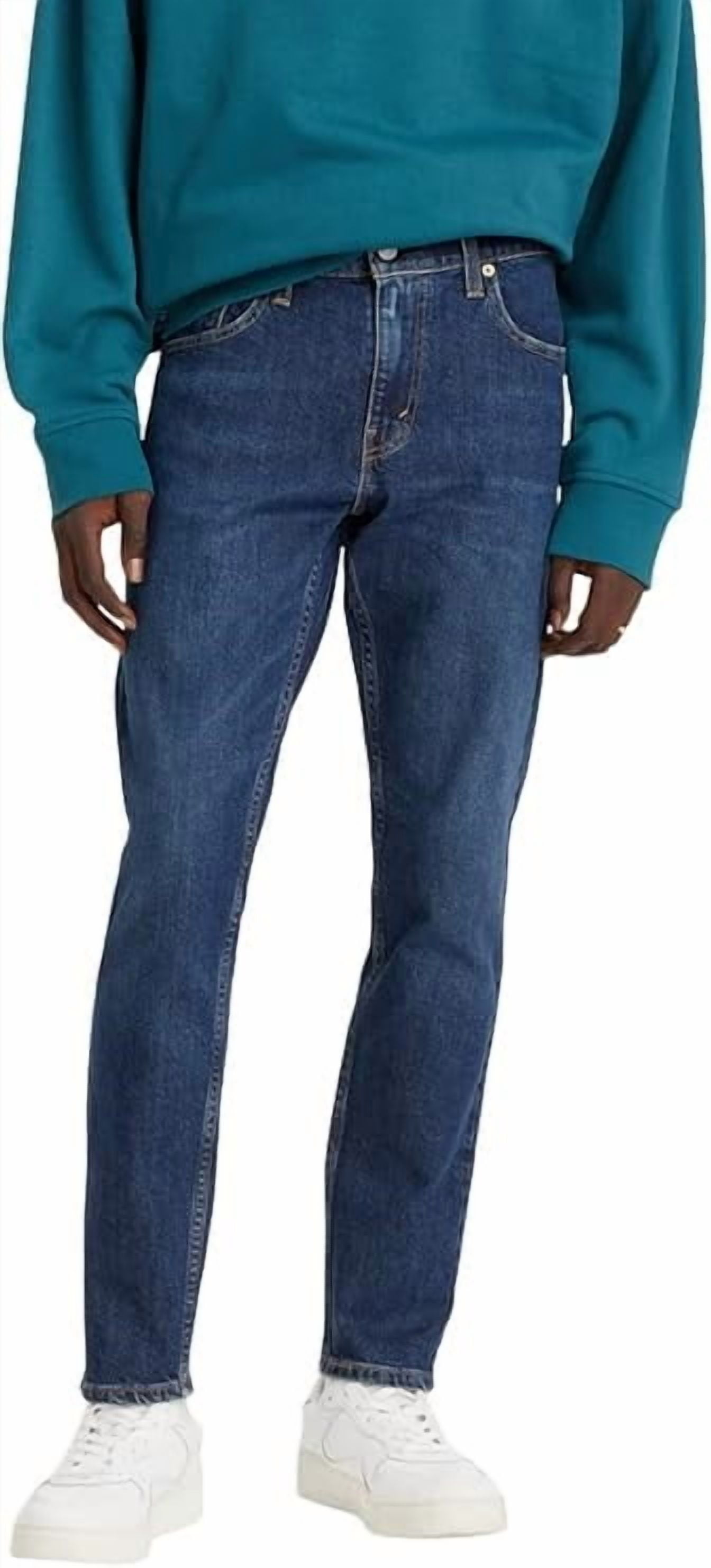 Levi's Men's 512 Slim Taper Fit Jeans Medium Blue Wash Size 38x34 - Walmart.com