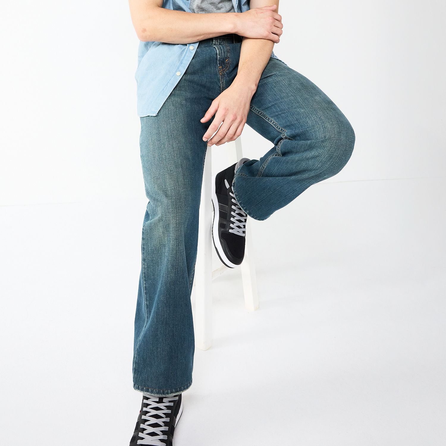 Men's Levi's® 559™ Relaxed Straight Fit Jeans Color: Sub Zero Size ...