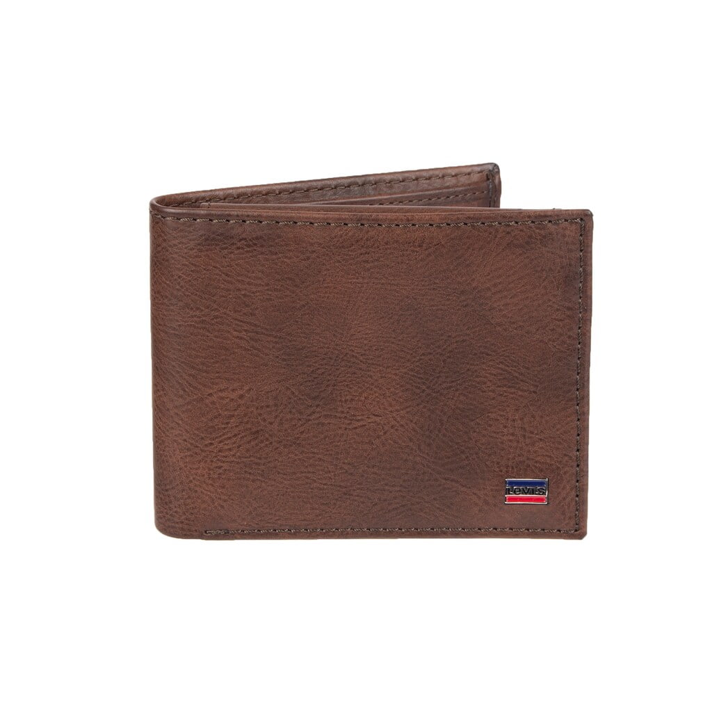 Men's Levi's RFID-Blocking Passcase Wallet Tan - Walmart.com