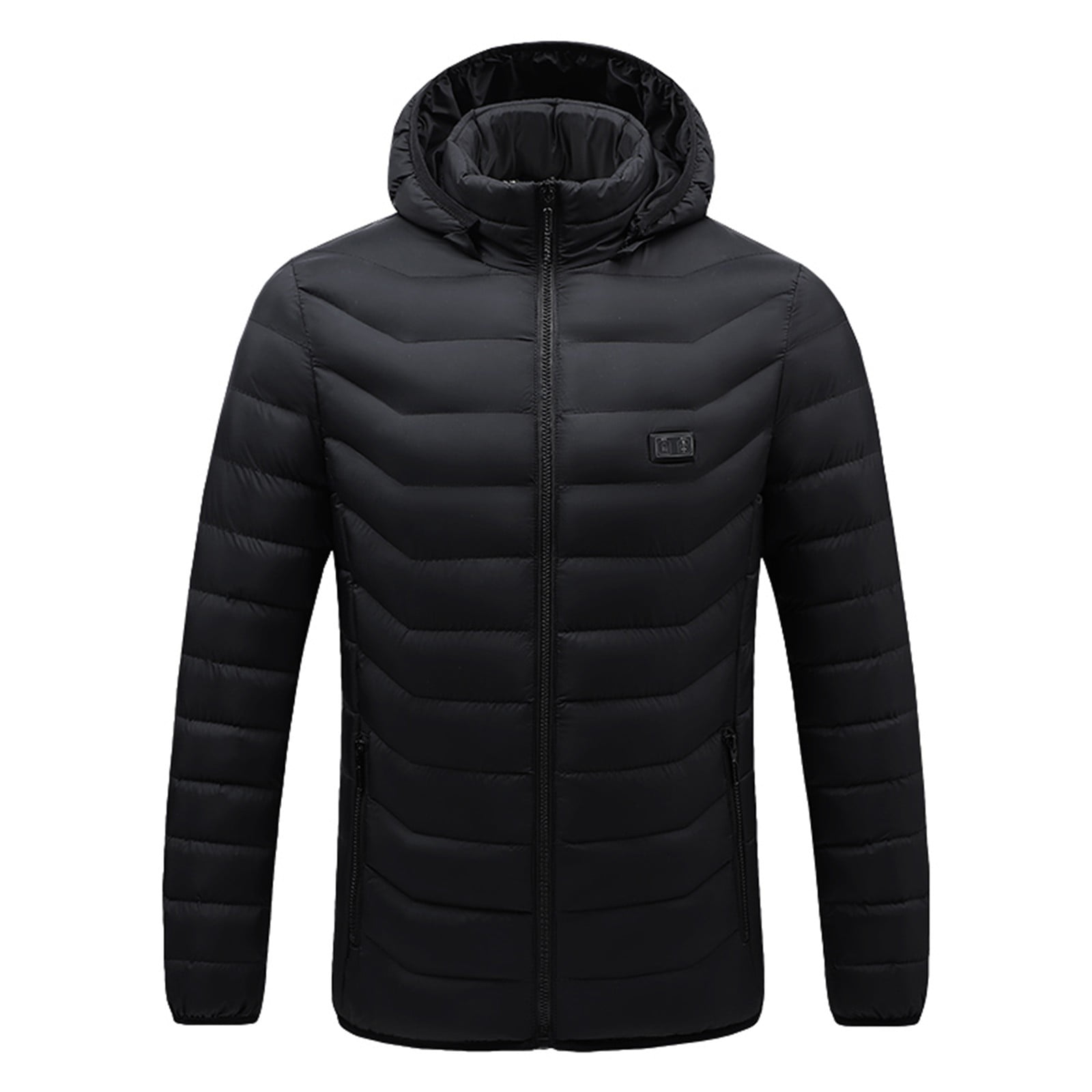 Men's Lightweight Packable Puffer Jacket with Hood Warm Puffy Winter ...