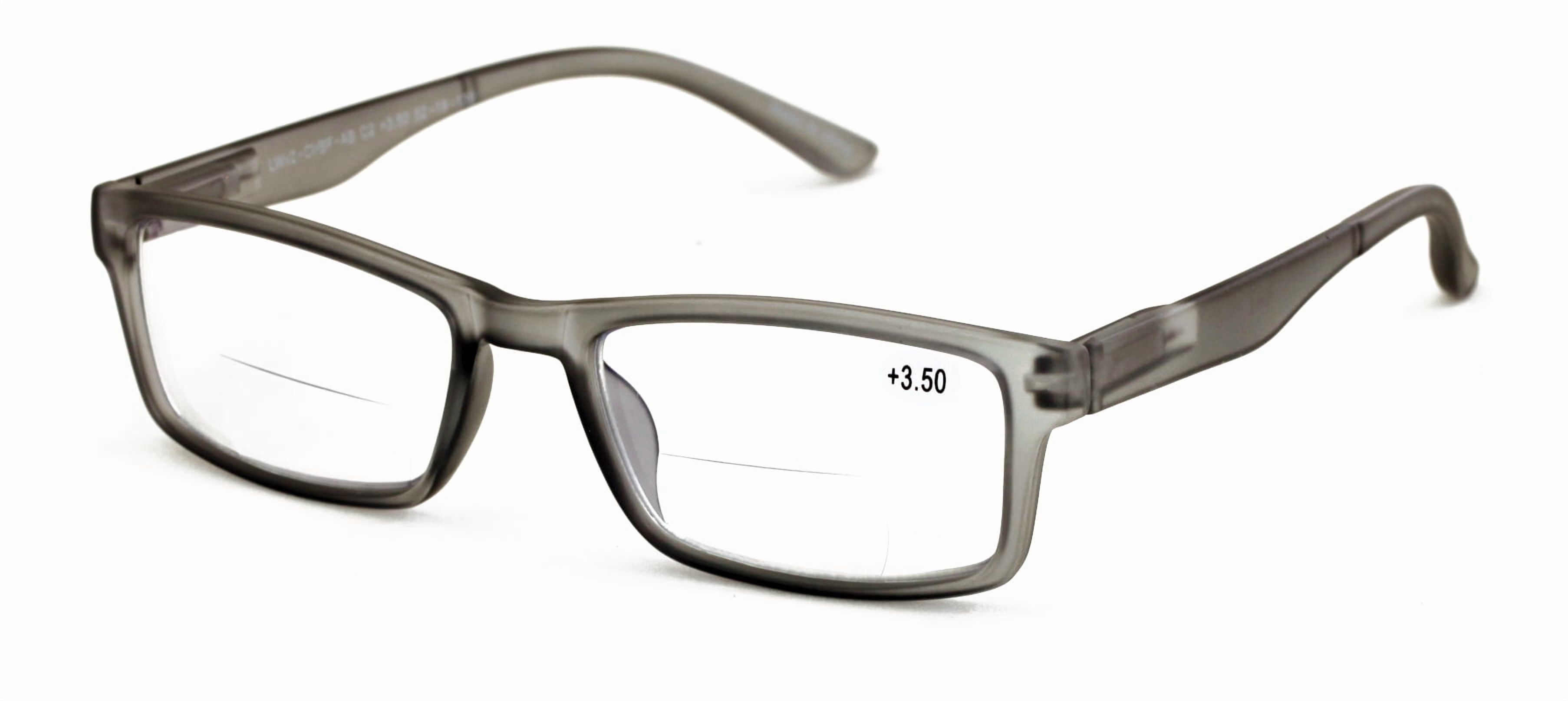 Men’s Lightweight Rectangular Readers – Spring Hinge Matte Reading ...