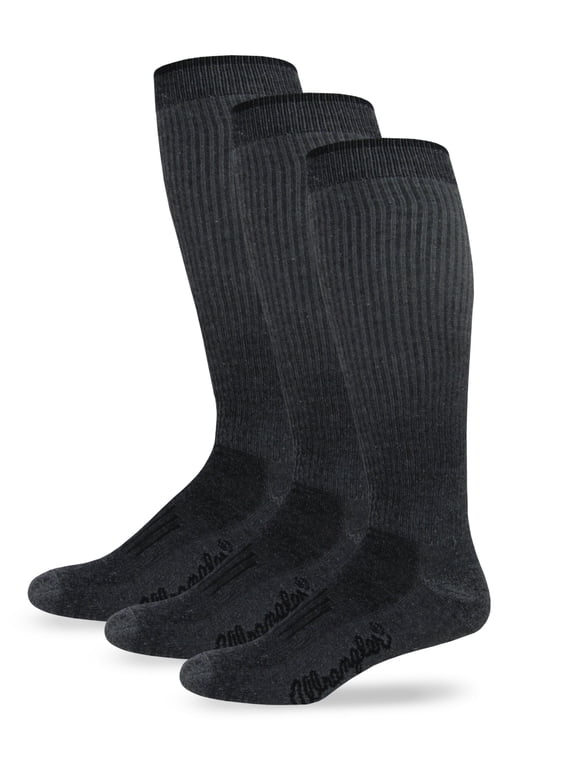 Men's Cushion Over The Calf Work Boot Socks 4 Pack - Walmart.com