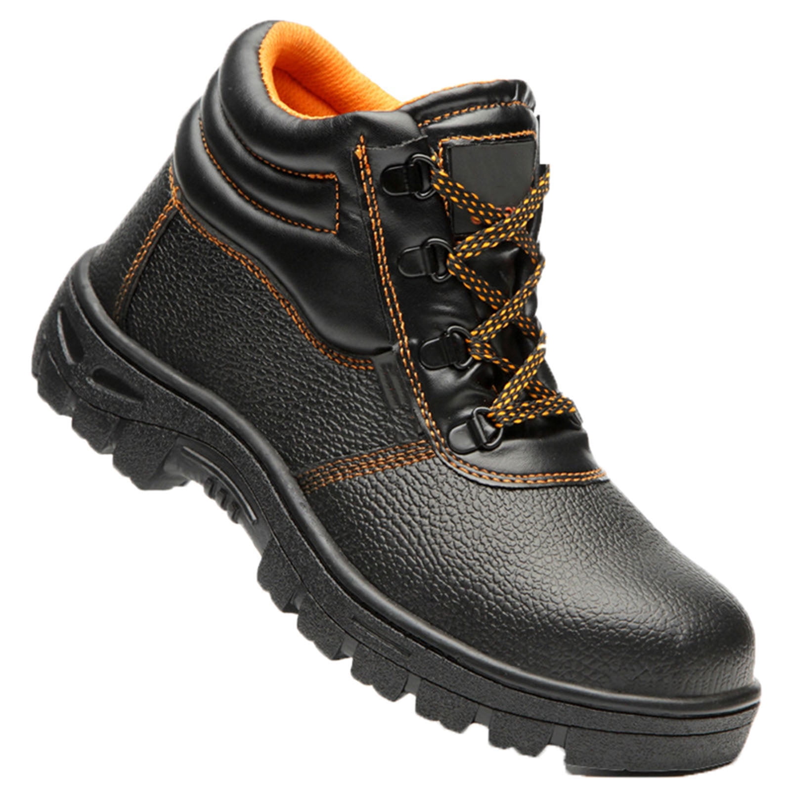 Men's Lightweight Work Shoes with Steel Toe Cap Safety Shoes Sneakers ...