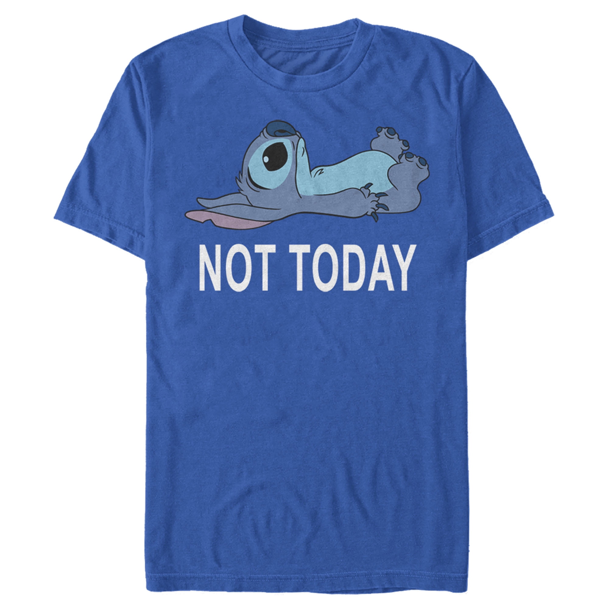 Disney Men's Lilo & Stitch Not Today Graphic Tee, - Walmart.com