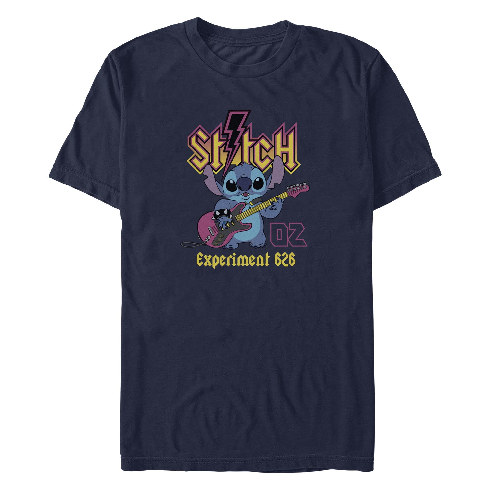 Men's Lilo & Stitch Rocker Experiment 626 Graphic T-Shirt - Walmart.com