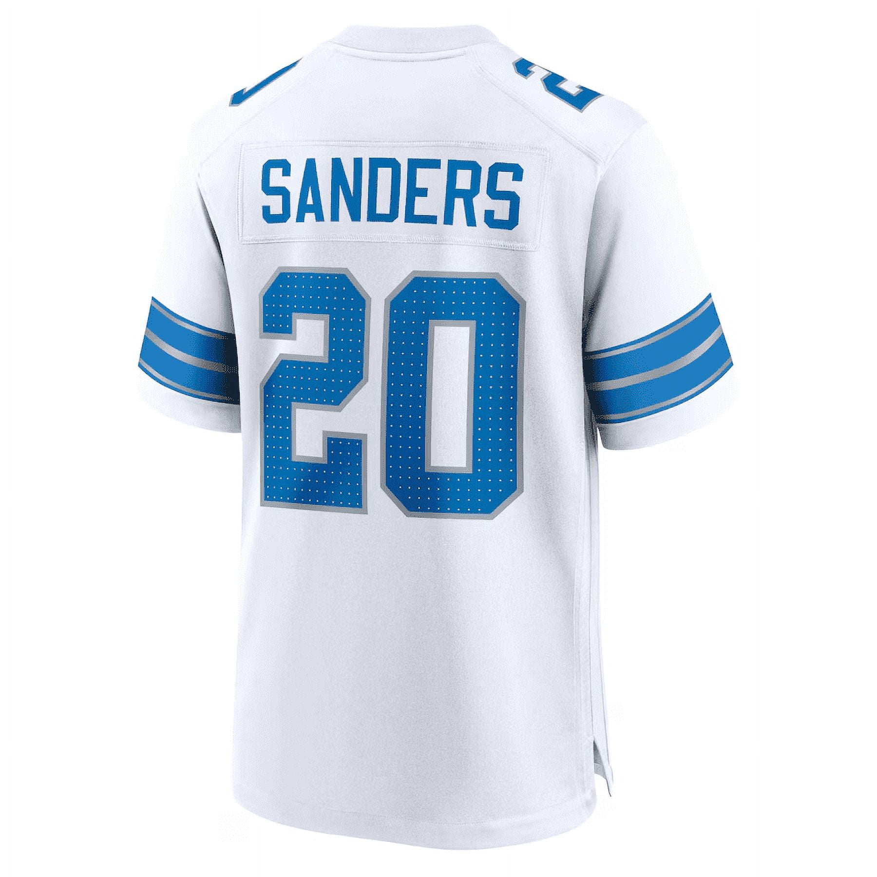Men's Lions Barry Sanders#20 Jersey Sport Team Fans Tee Game Short ...