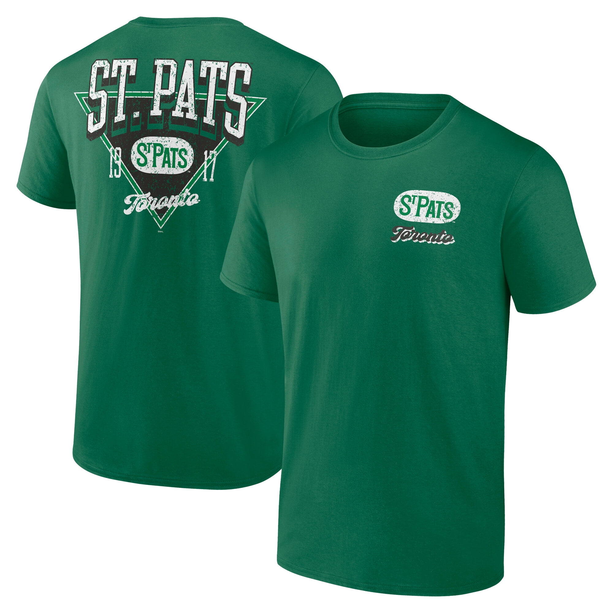 Men's Logo Athletic Green Toronto St. Pats Never Over T-Shirt - Walmart.com