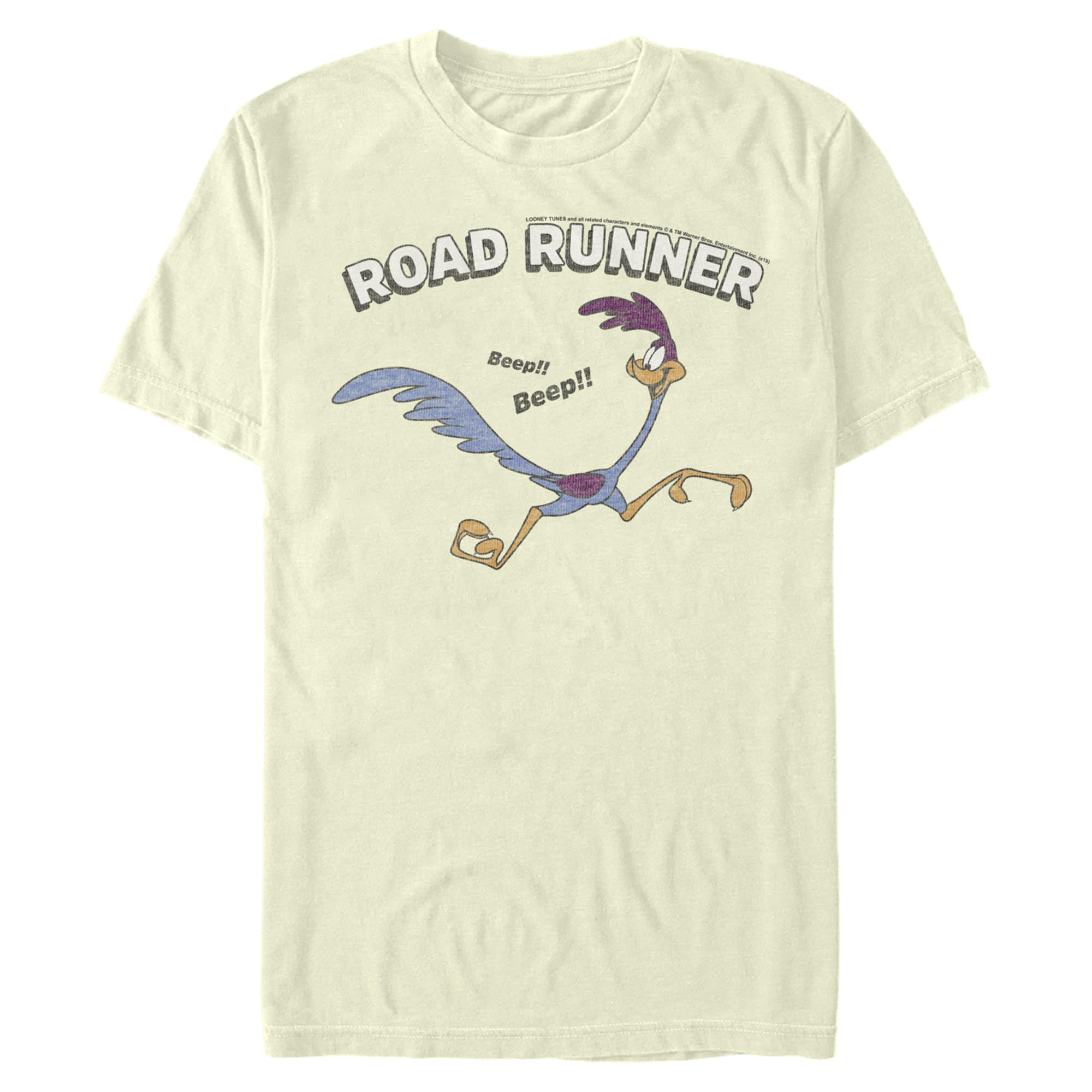 Men's Looney Tunes Beep Road Runner Graphic T-Shirt - Walmart.com