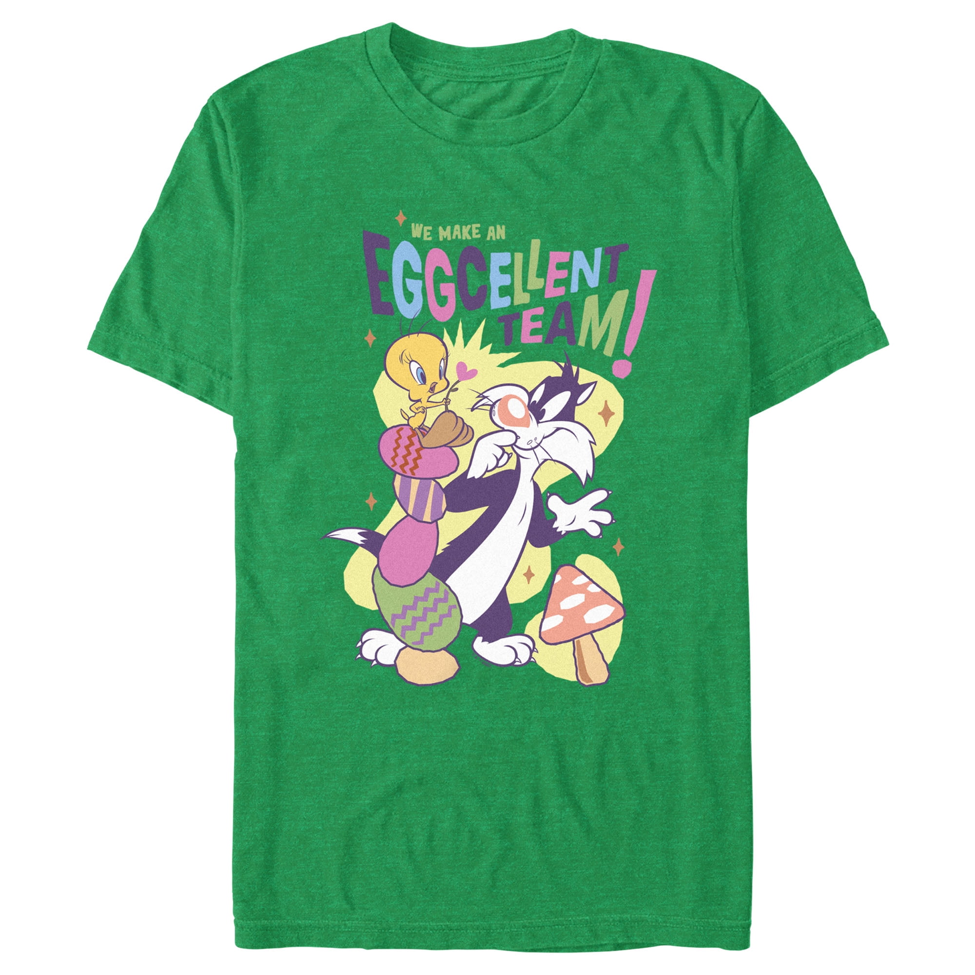 Men's Looney Tunes Easter Tweety and Sylvester We Make an Eggcellent ...