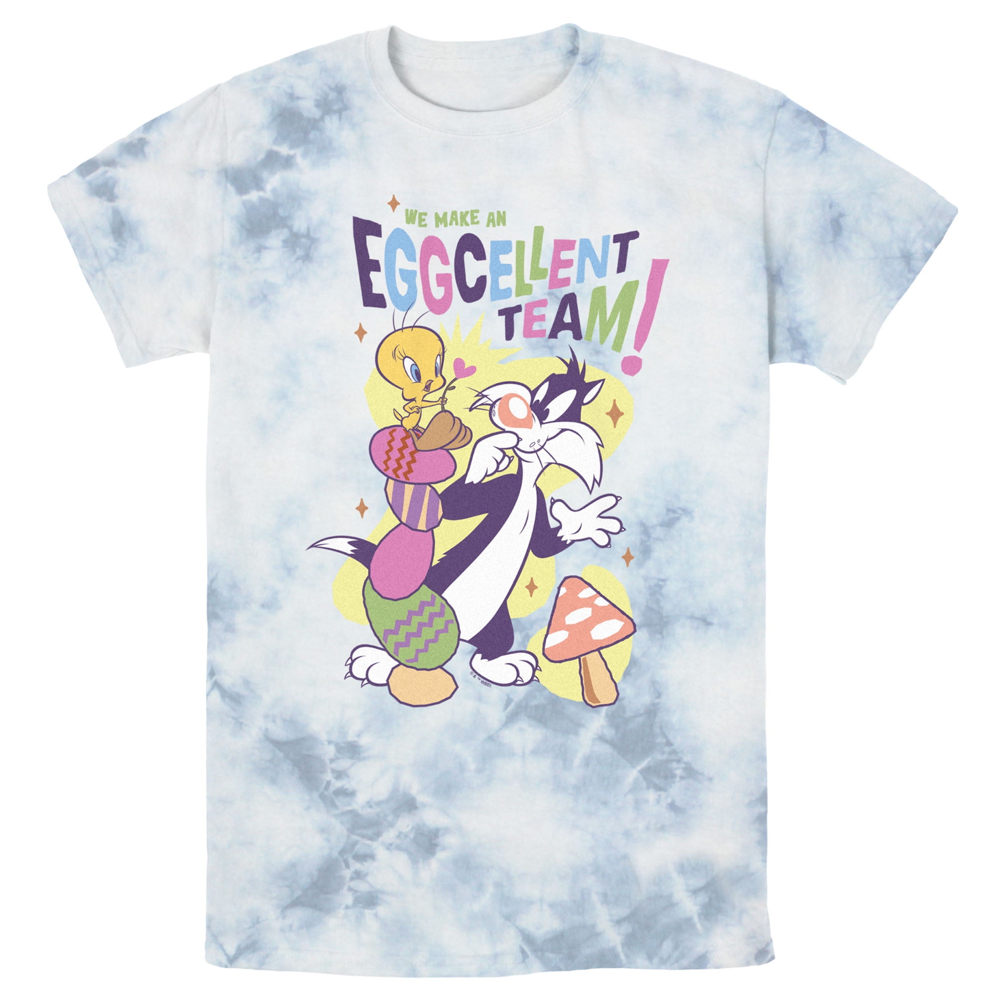Men's Looney Tunes Easter Tweety and Sylvester We Make an Eggcellent ...