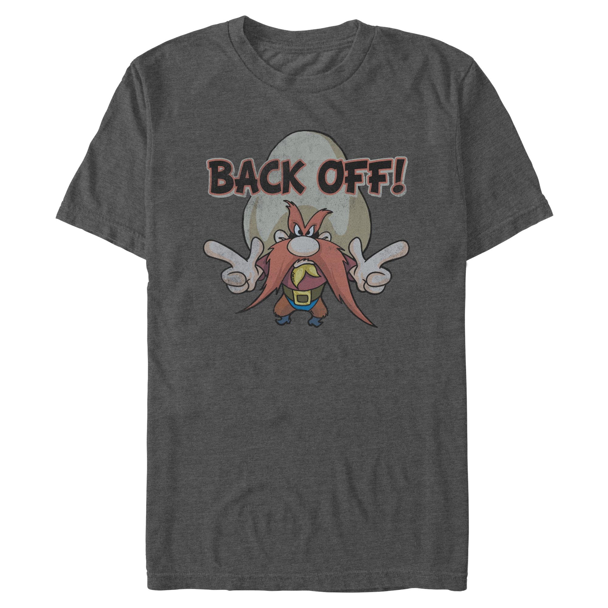 Men's Looney Tunes Yosemite Sam Back Off Graphic T-Shirt - Walmart.com