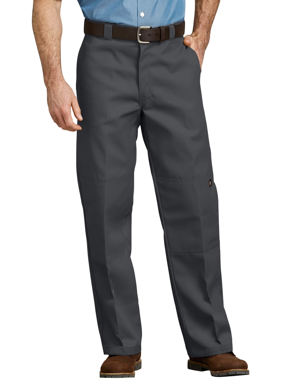 Dickies Men's Loose Fit Work Pants, Double Knee, Durable Twill, Stain ...