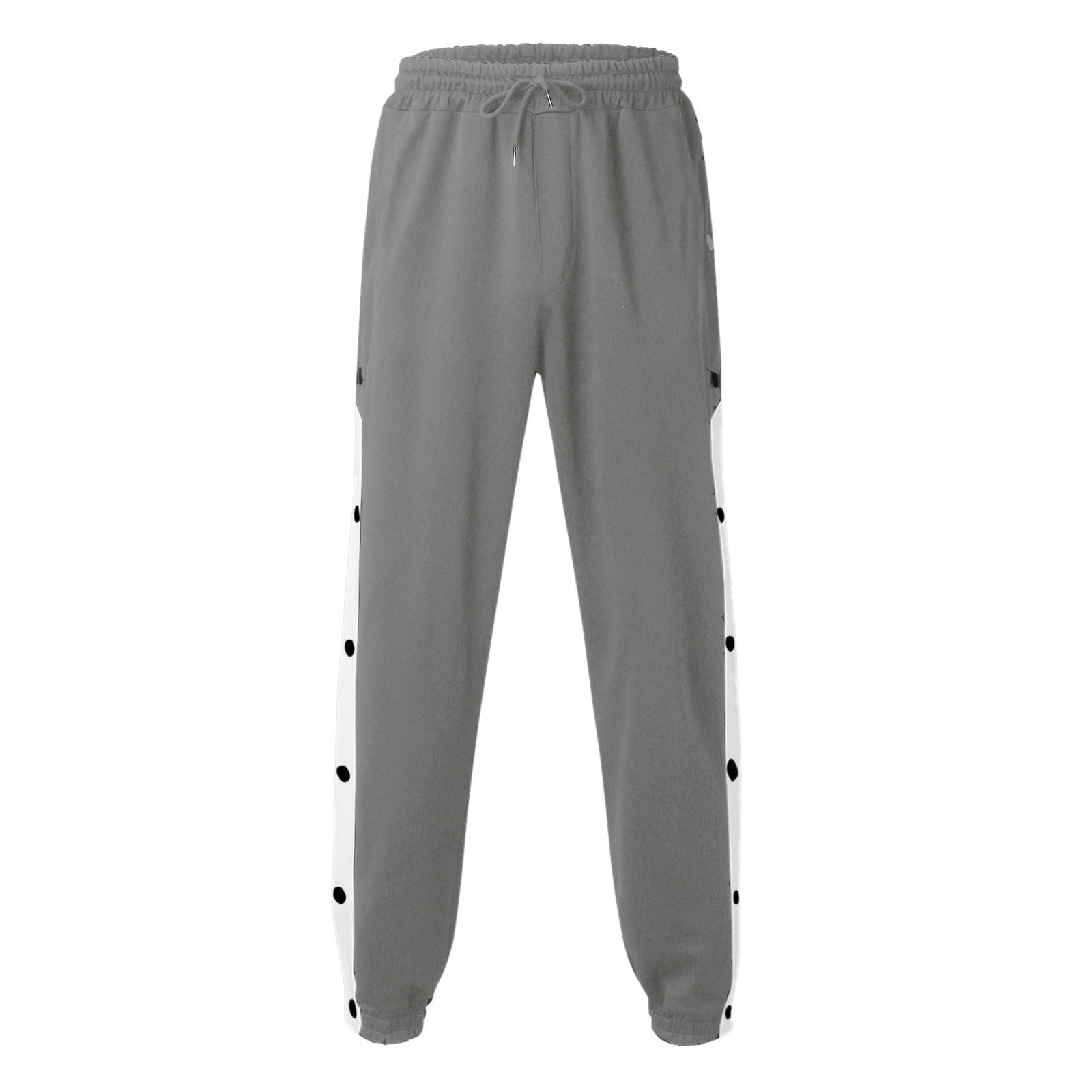 Men's Loose Fit Drawstring Athletic Basketball Pants Comfortable Sports ...