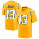 Men's Los Angeles C Allen 13 Gold Sports Player Game Stitched Name ...
