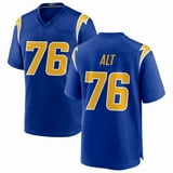Men's Los Angeles C Alt 76 Royal Sports Player Game Stitched Name ...