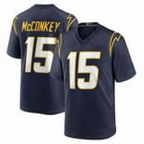 Men's Los Angeles C McConkey 15 Navy Sports Player Game Stitched Name ...