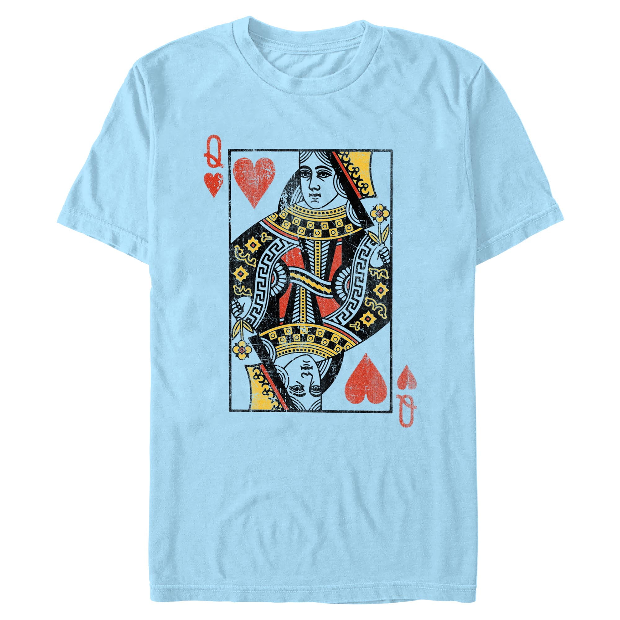 Men's Lost Gods Queen of Hearts Graphic T-Shirt - Walmart.com