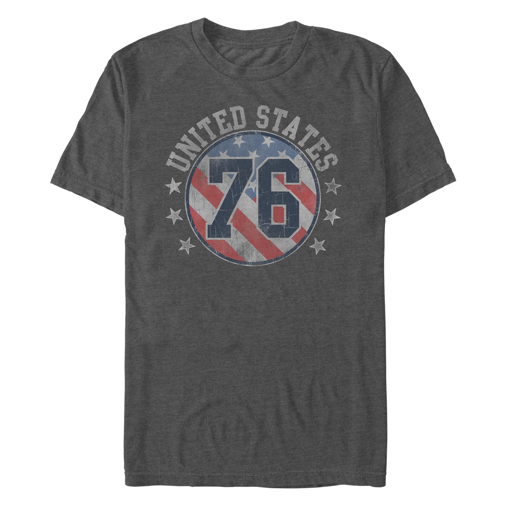 Men's Lost Gods United States 76 Distressed Graphic T-Shirt Big & Tall ...