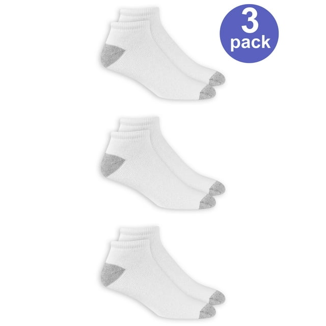 Men's Low Cut Socks 3 Pack - Walmart.com
