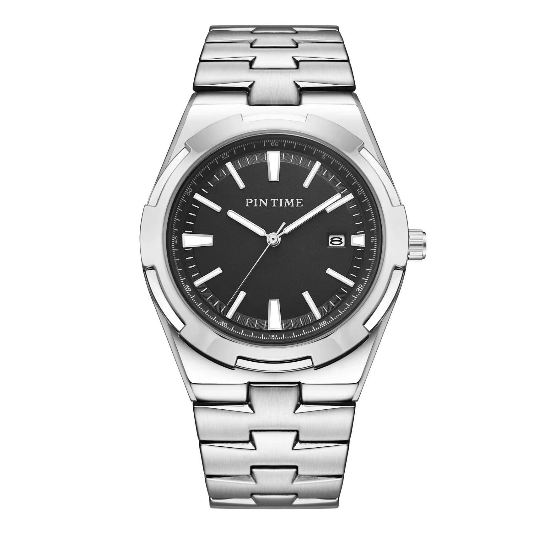 Men's Luxury Quartz Watch, High-Durability Glass Dial, Business ...