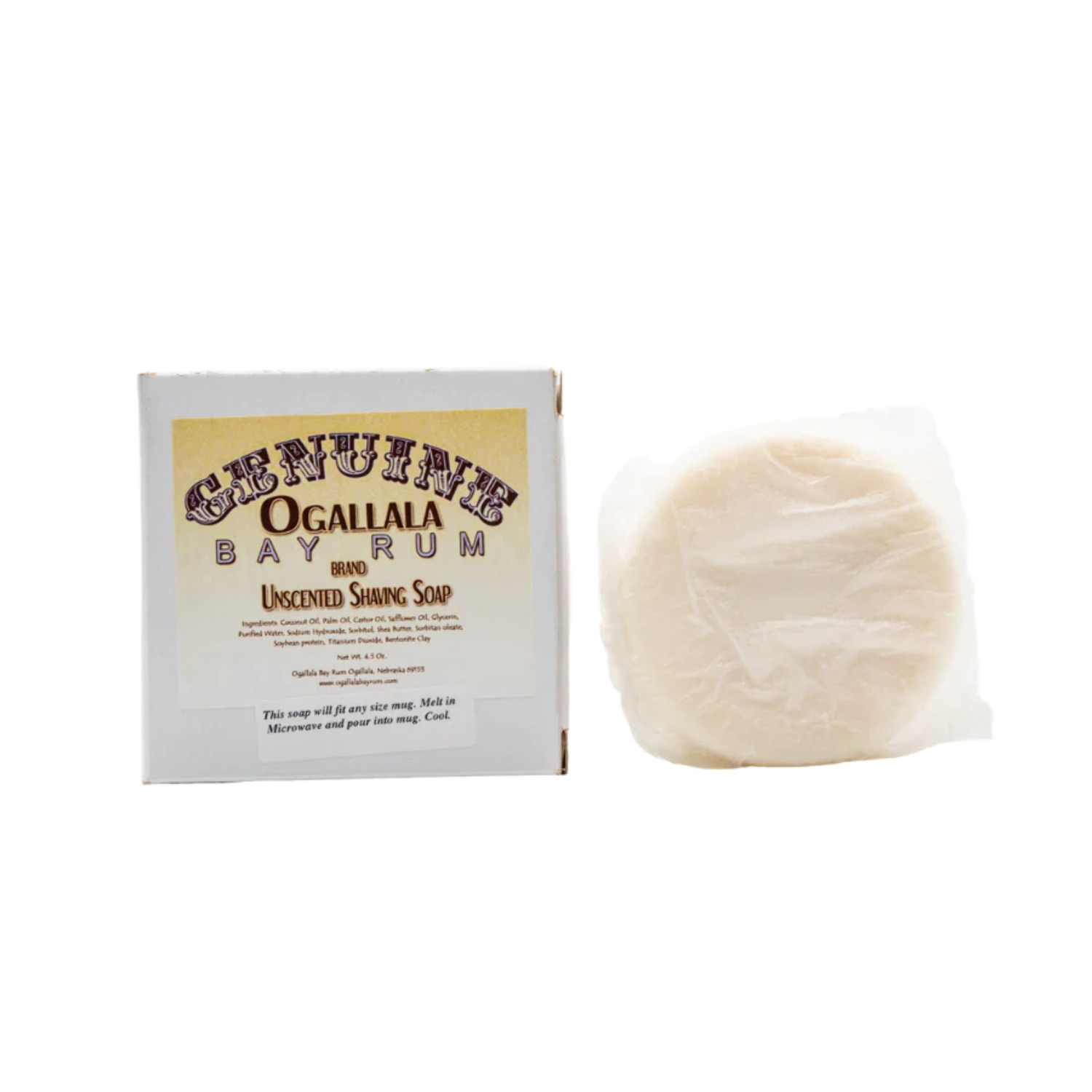 Men's Luxury Shaving Soap | 4.5 oz. Bar | Old Fashioned Bay Rum ...