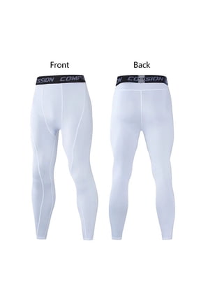 Men's Compression Pants for Sports and Activewear in Various Styles