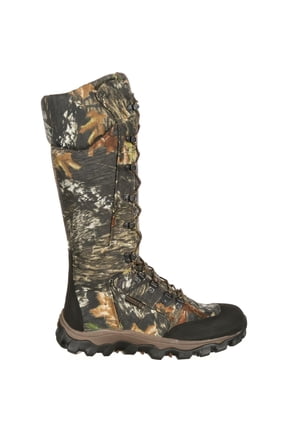 Men's Snake-Print and Snakeproof Boots for Western and Hunting Styles