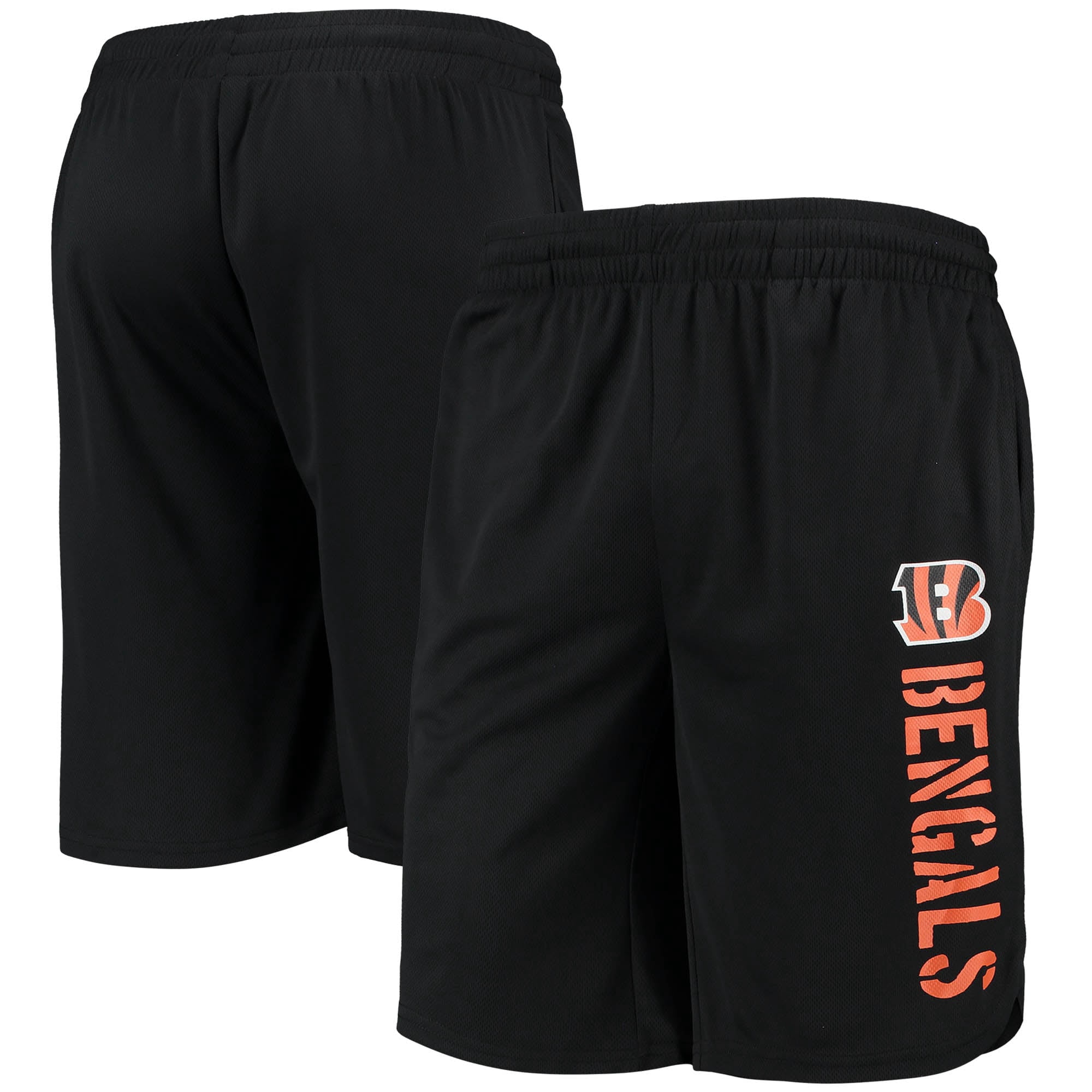 Men's MSX by Michael Strahan Black Cincinnati Bengals Training Shorts ...
