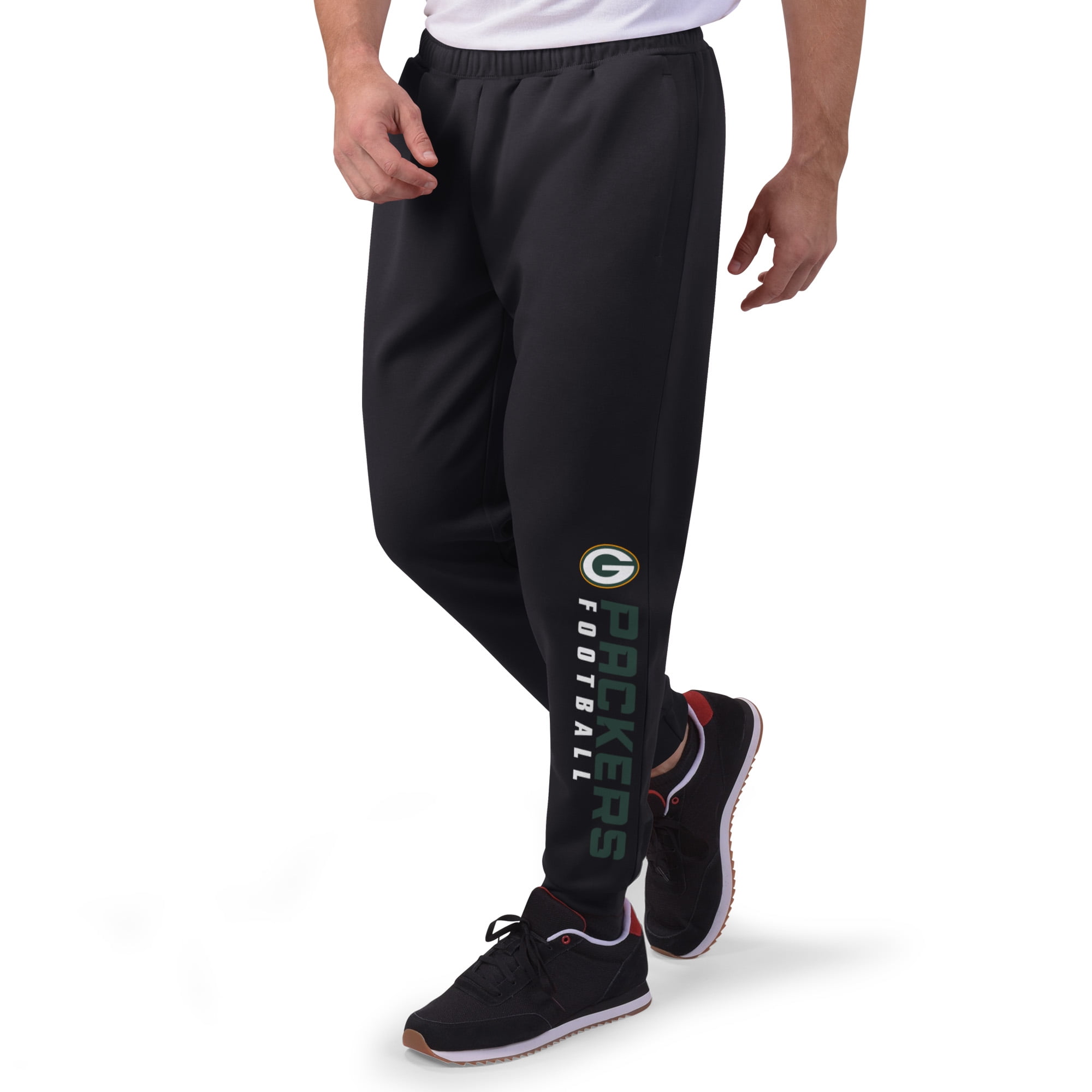 Men's MSX by Michael Strahan Black Green Bay Packers Jogger Pants ...
