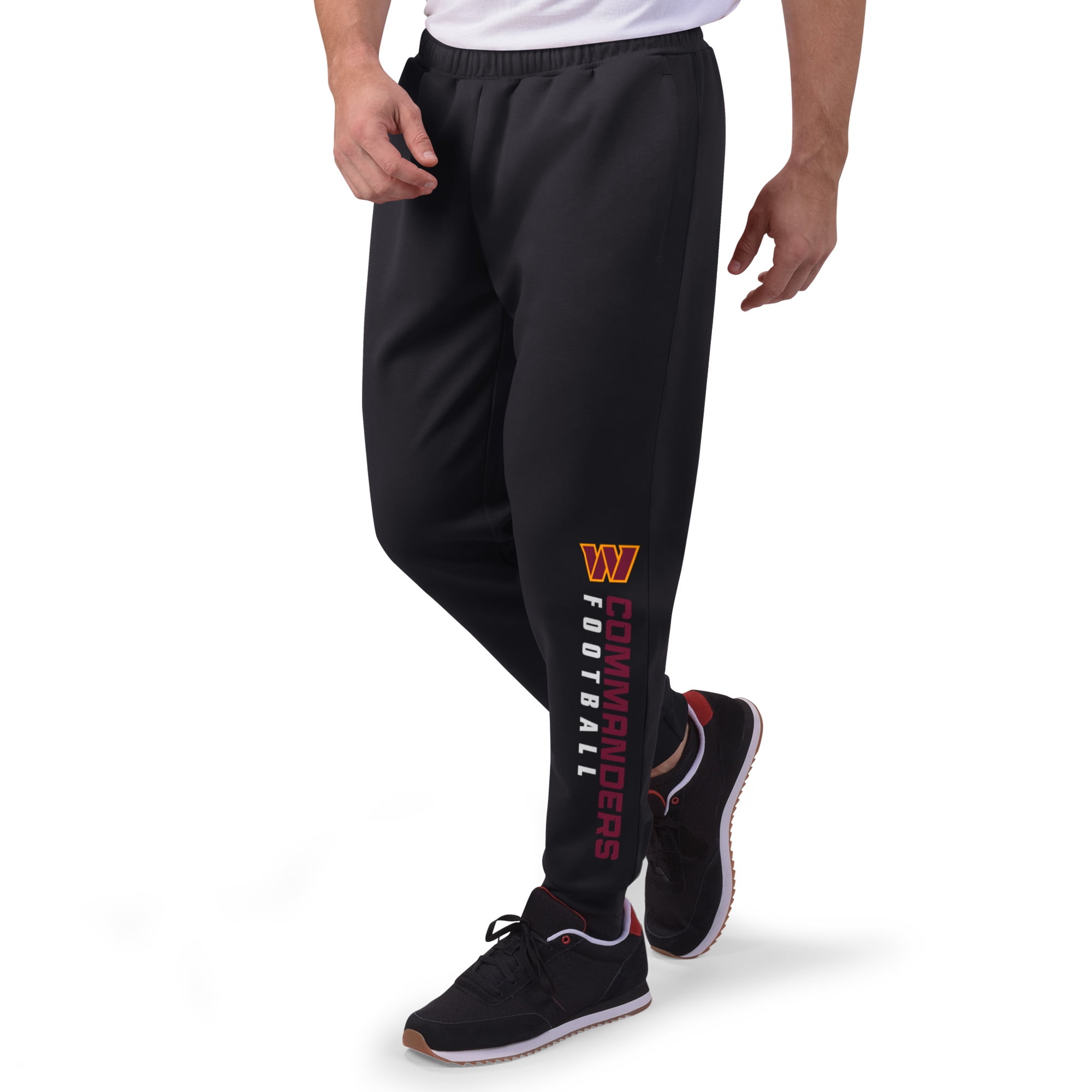 Men's MSX by Michael Strahan Black Washington Commanders Jogger Pants ...