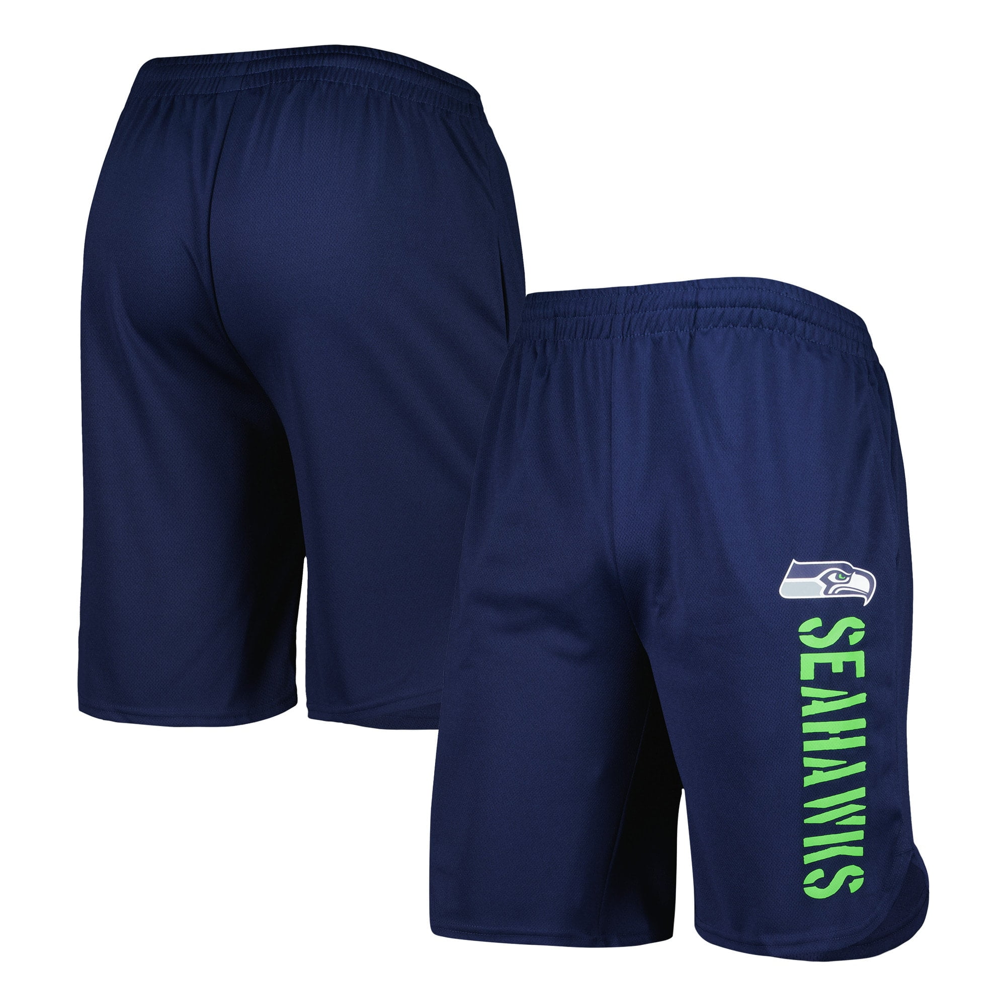 Men's MSX by Michael Strahan College Navy Seattle Seahawks Team Shorts ...