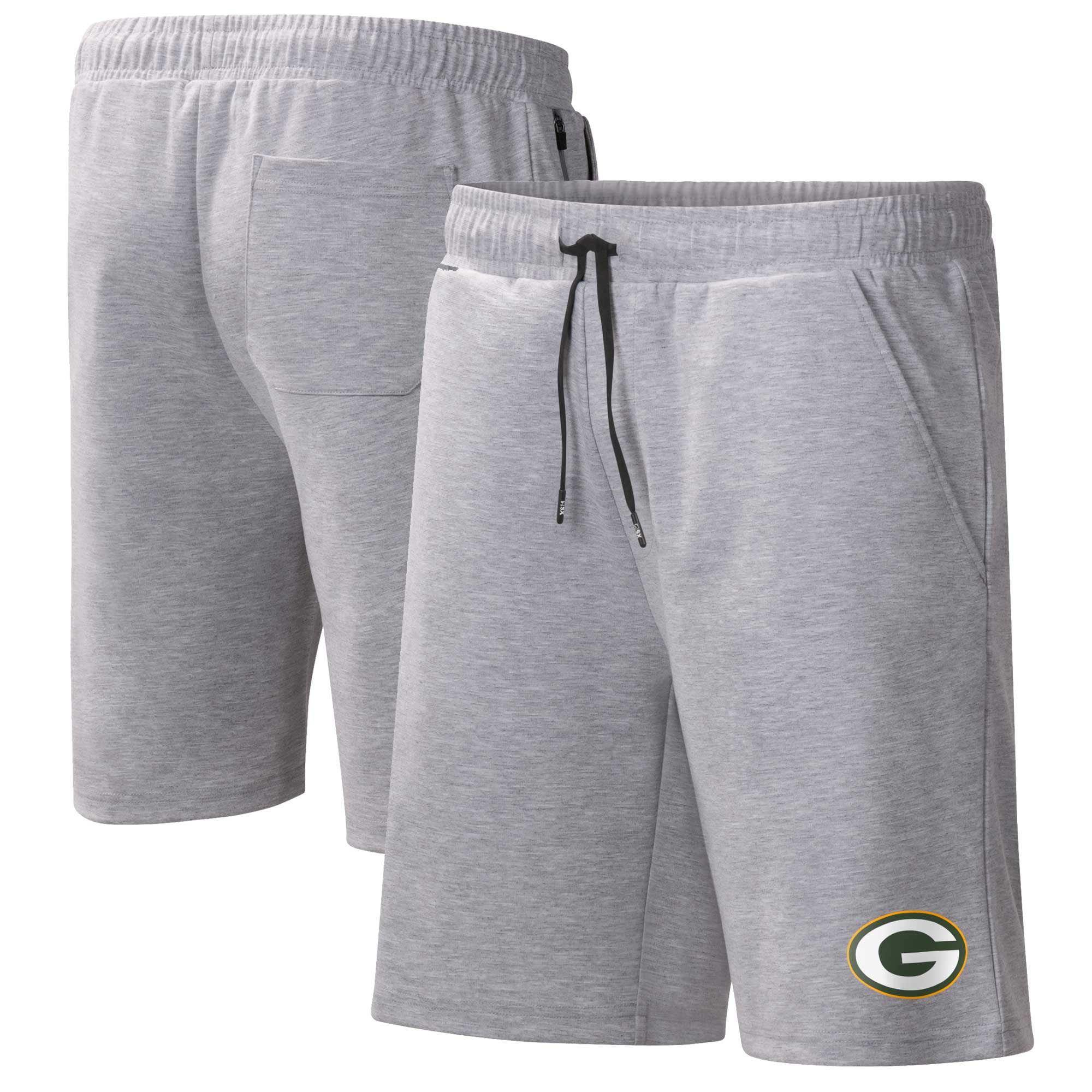 Men's MSX by Michael Strahan Heather Gray Green Bay Packers Trainer ...