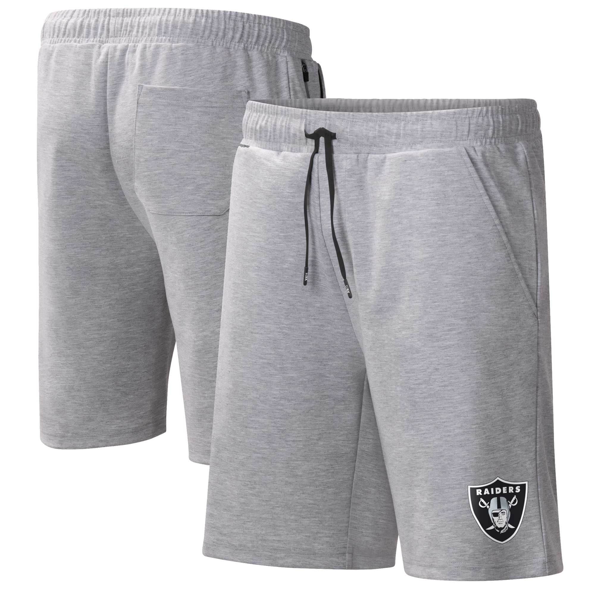 Men's MSX by Michael Strahan Heather Gray Las Vegas Raiders Trainer ...