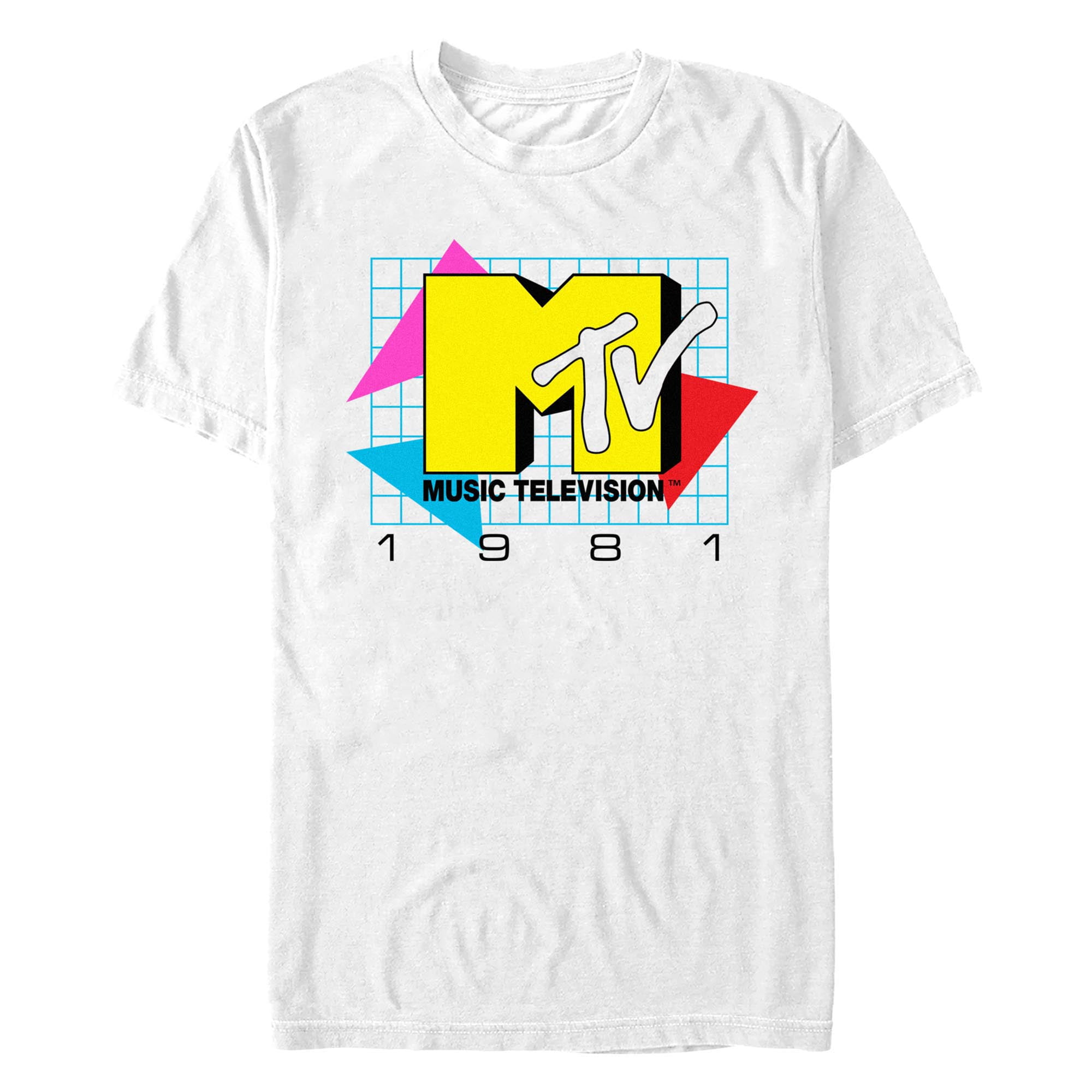 Men's MTV 1981 Logo Graphic T-Shirt - Walmart.com