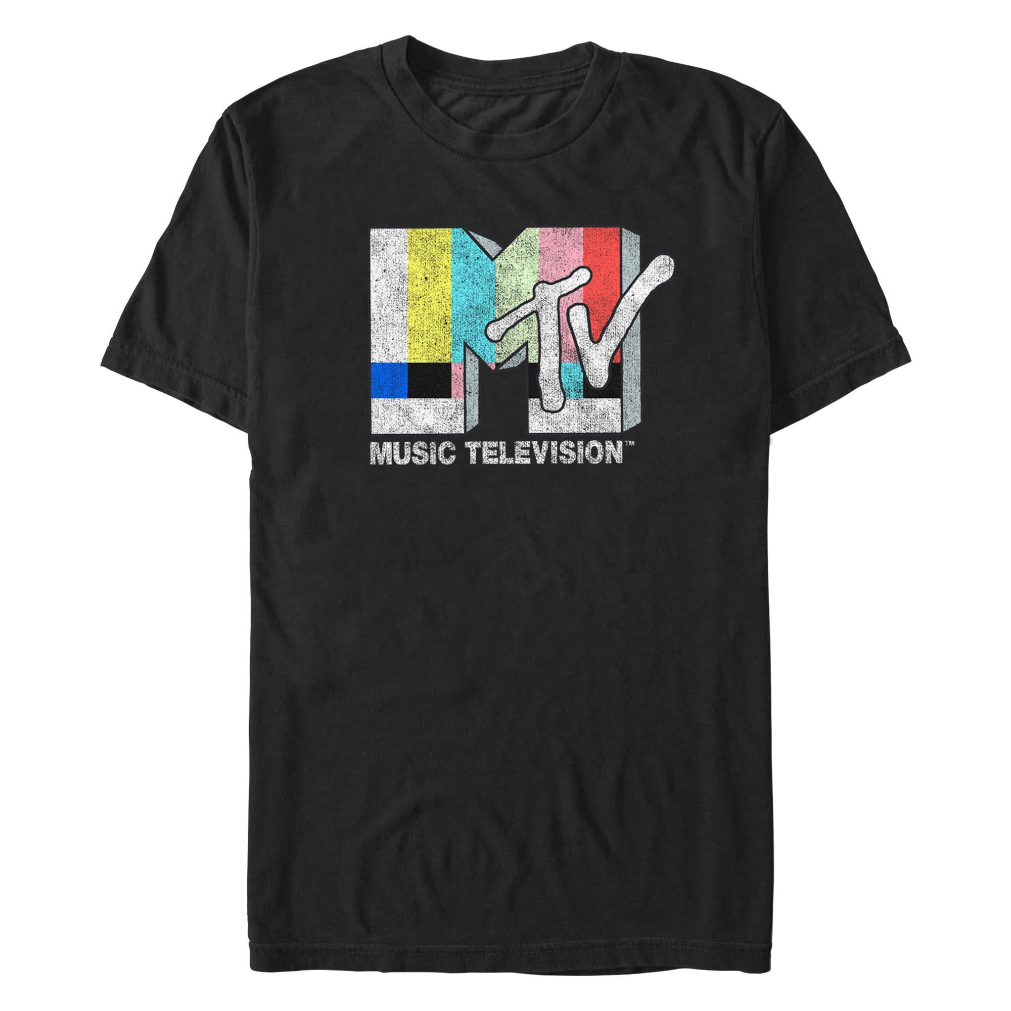 Men's MTV Color Bars Logo Graphic T-Shirt - Walmart.com