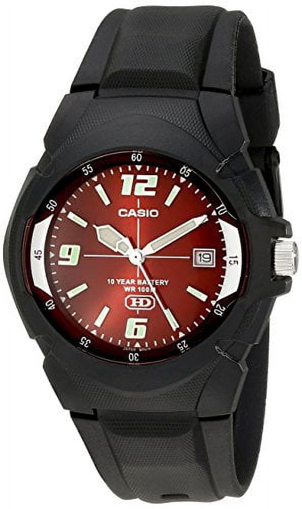 Men's MW600F-4AV Black Sport Watch - Walmart.com